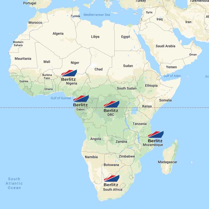 Operations Footprint :: Berlitz Marine – Offshore Vessels Operator